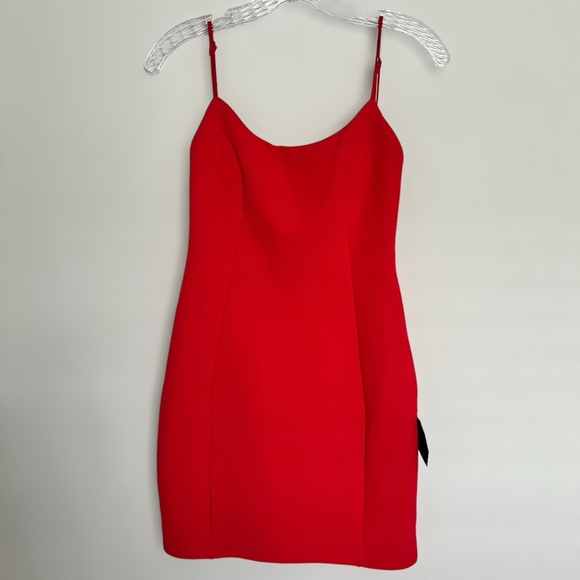 Lulus | Dresses | Nwt Lulus Red Mini Cocktail Dress Size S Party ...